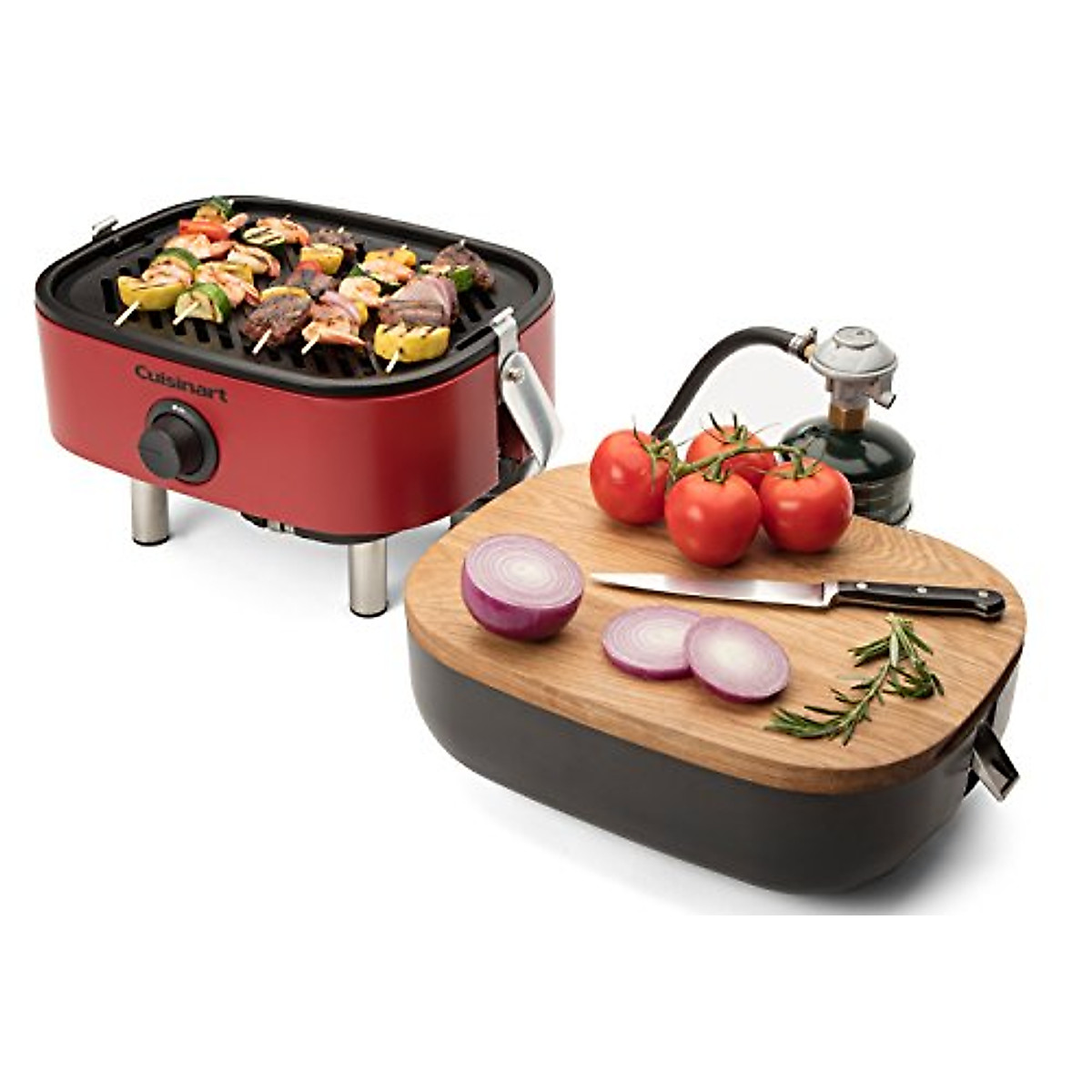 Cuisinart CGG-750 Portable, Venture Gas Grill, Red