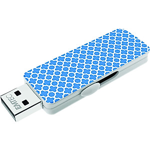 Emtec M700 Wallpaper Flash Drive, 16GB, Blue Tile - ECMMDD16GM710WP10