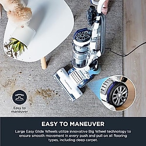 Eureka FloorRover Bagless Upright Pet Vacuum Cleaner, Suctionseal, Swivel Steering for Carpet and Hard Floor