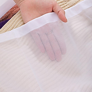 Washing Net Bag Laundry Bag Mesh Strong Load Bearing with Drawstring Anti-Deform Tough Washing Net Bag Household Supplies Washing Net Bag Laundry Pouch