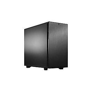 Fractal Design Define 7 Black Solid Brushed Aluminum/Steel E-ATX Silent Modular Mid Tower Computer Case
