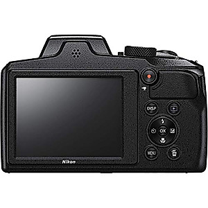 Nikon COOLPIX B600 Digital Camera (Black) with Deluxe Accessory Bundle – Includes: SanDisk Ultra 64GB SDXC Memory Card + Extended Life Replacement Battery+57” Professional Tripod+More (Renewed)