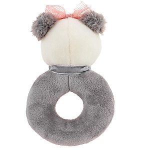 Stephen Joseph, Baby Soft Plush Ring Rattle, Panda