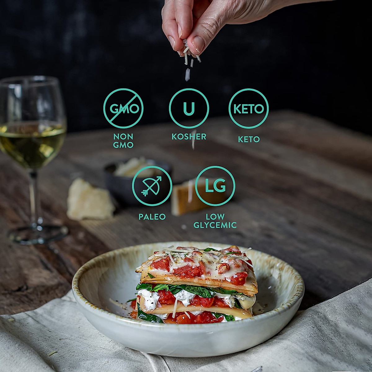 Natural Heaven Pasta, Hearts of Palm Pasta Spaghetti Noodles, Gluten Free, Vegan, Low Carb Pasta for a Keto Snack or Healthy Food Meal 9 Ounce (Pack of 4)