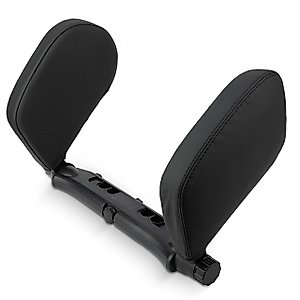 Car Headrest Pillow - Adjustable Car Seat Headrest Pillows with Memory Foam for Cushion & Support - U Shaped Car Neck Pillow & Head Rest for Sleeping Comfort - Universal Fit for All Ages & Heights
