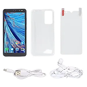 ASHATA Unlocked Android Cell Phone,5.45 Inch HD Full Screen Smartphone Kit,2GB RAM 32GB ROM Dual SIM Dual Standby Cell Phone with Face Recognition,for Kids,Elders(Blue)