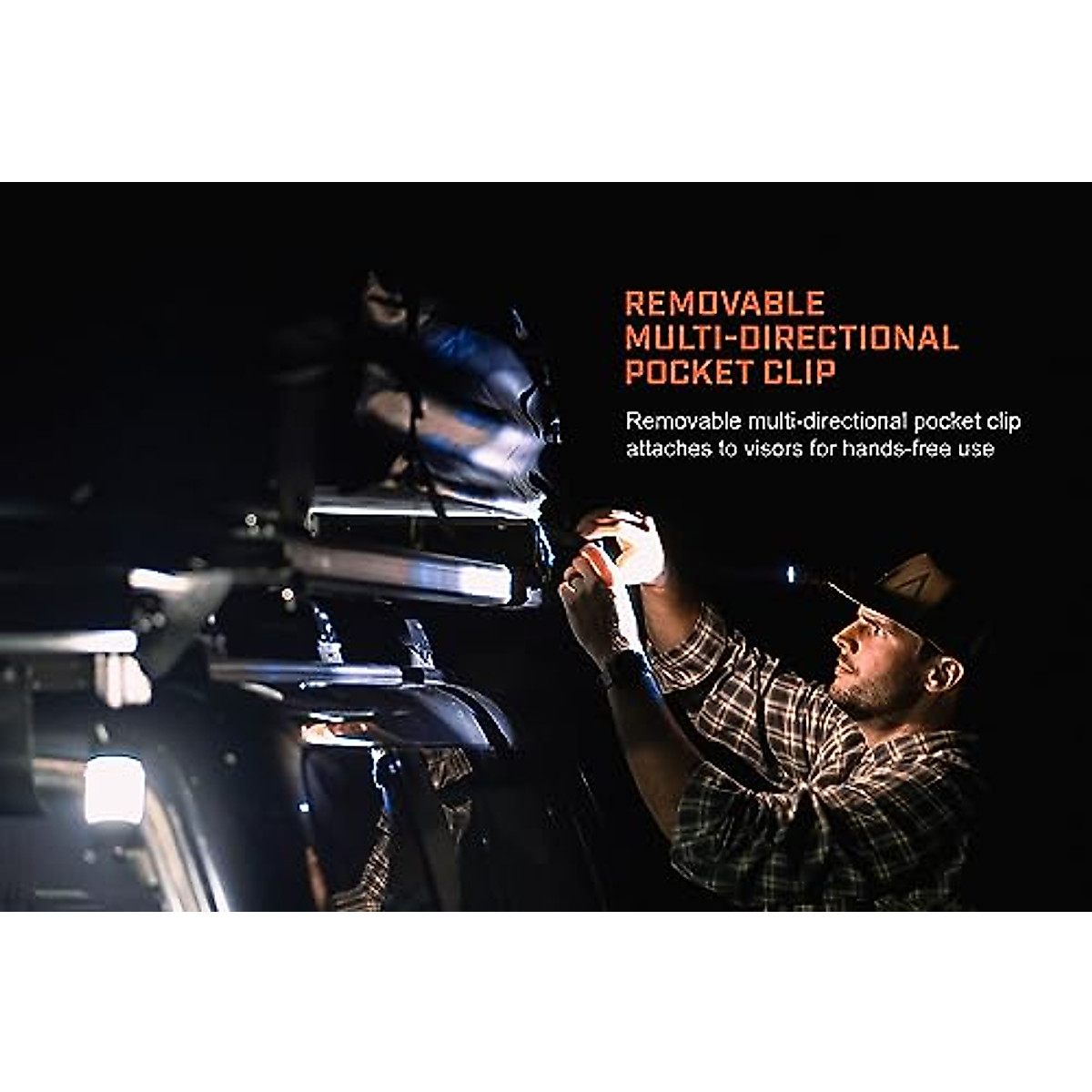 Streamlight 66320 MacroStream USB 500-Lumen Rechargeable Compact Flashlight with Wrist Lanyard, Hat Clip and USB Cord, Black