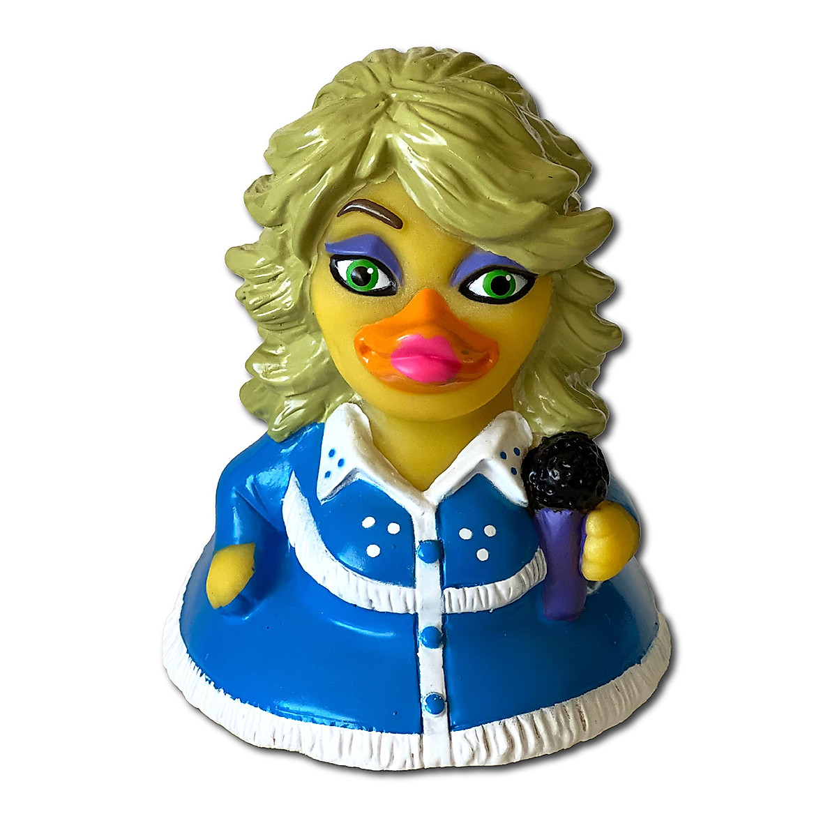 CelebriDucks - Peckin' 9 to 5 - Floating Rubber Ducks - Collectible Bath Toy Gift for Kids & Adults of All Ages