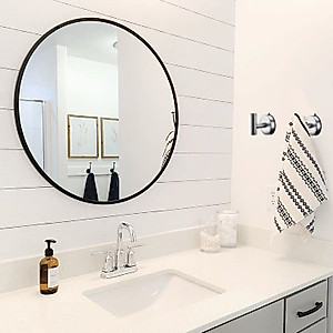 DGYB Suction Cup Hooks for Shower Set of 2 Brushed Nickel Towel Hooks for Bathrooms SUS 304 Stainless Steel Shower Hooks for Loofah 15 Lb Bathroom Hooks for Towels