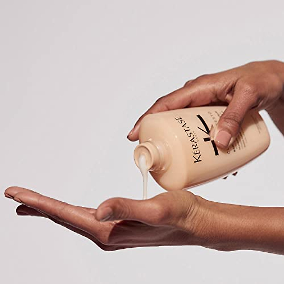 KERASTASE Curl Manifesto Hydratation Douceur Shampoo | Removes Build Up & Hydrates Curls | Softens & Reduces Frizz | For All Wavy, Curly, Very Curly & Coily Hair | 8.5 Fl Oz