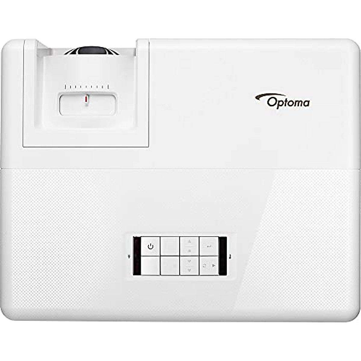 Optoma GT1090HDR Short Throw Laster Home Theater Projector Bundle with Minolta 120" Home Theater Projector Screen 16:9 Indoor Outdoor Folding with Mount Hooks