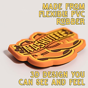 Vagabond Heart Chicago Illinois PVC Fridge Magnet - Chicago Bean Souvenir