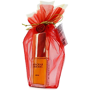 Novaya Zarya Krasnaya Moskva Red Moscow Perfume Glass Bottled US Imported Seller Novya Zarya - 16ml - .55 fl oz - Best Gift for Her