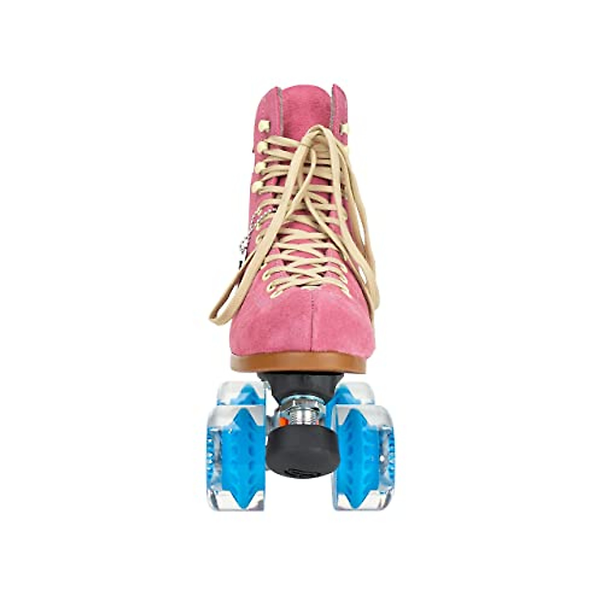 Moxi Skates - Malibu Barbie Limited Edition - Fun and Fashionable Womens Quad Roller Skate | Strawberry Pink | Size 7