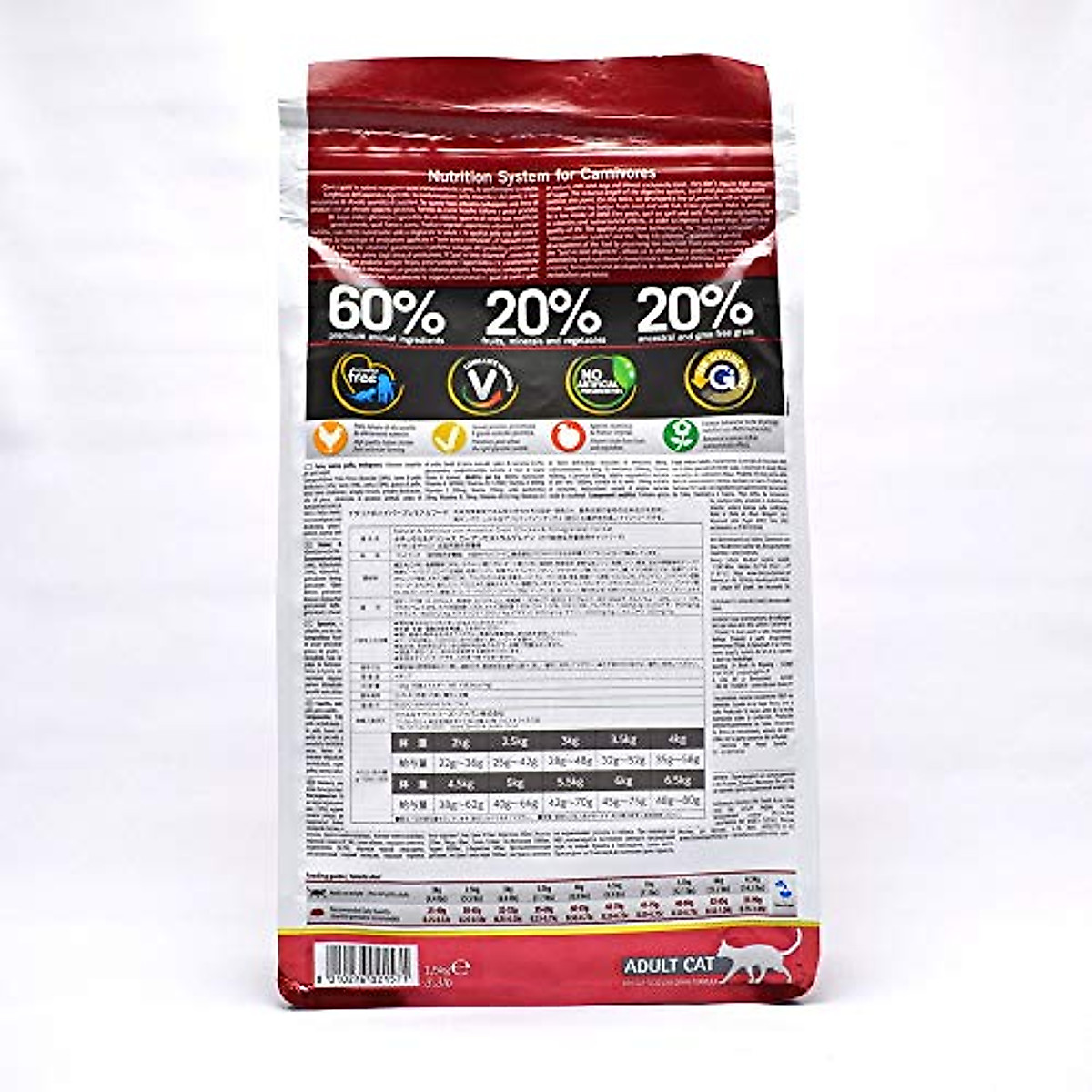 Farmina Natural And Delicious Chicken And Pomegranate Ancestral Low-Grain Formula Dry Cat Food, 3.3 Pound Bag