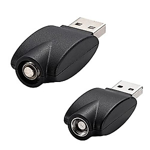 OSEYIGUT USB Thread Cable, Smart Wireless USB Charger Rechargeable Overcharge Protection for Adapter Devices with LED Indicators USB Electronic [ 2-Pack ]