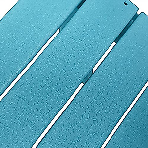 Classic Outdoor Adirondack Chair for Garden Porch Patio Deck Backyard, Weather Resistant Accent Furniture, Blue