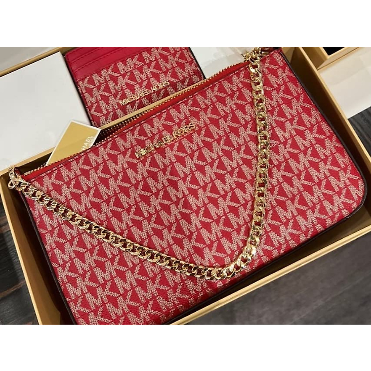 Michael Kors Womens Giftable Boxed Items (Chili)