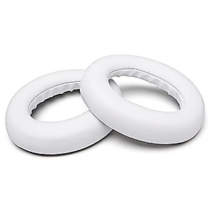 WC Wicked Cushions Upgraded Replacement Ear Pads for Bose 700 Noise Cancelling Headphones (NC700) - Softer PU Leather, Luxurious Memory Foam, Added Thickness, Extra Durable Ear Cushions | (White)