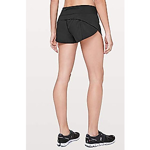 Lululemon Run Speed Up Short (Black, 4)