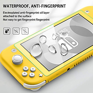 DLseego Switch Lite 2019 Protective Case Compatible with Nintendo Switch Lite, Glitter Bling Soft TPU Cover with 2 Pack Screen Protectors