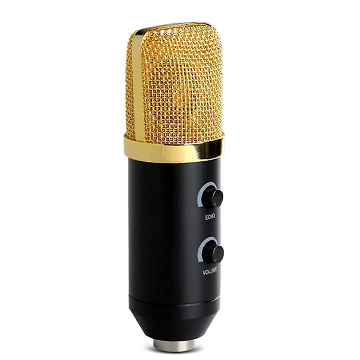 RICA-J Condenser Microphone, Cardioid Condenser Microphone, USB Microphone with Stand, 3.5mm Studio Condenser Mic with Shock Mount and Pop Filter