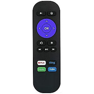 IR Remote Compatible with Roku 1 2 3 4 HD LT XS XD Roku Express 3900R Premiere 4620XB 4210XB 3900R 2500R 2700R 2450XB Media Player Box