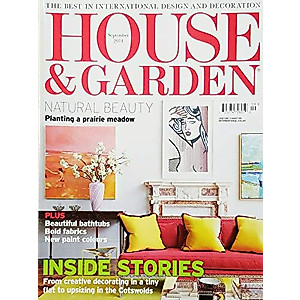 HOUSE & GARDEN SEPTEMBER, 2014 (THE BEST IN INTERNATIONAL DESIGN.)^