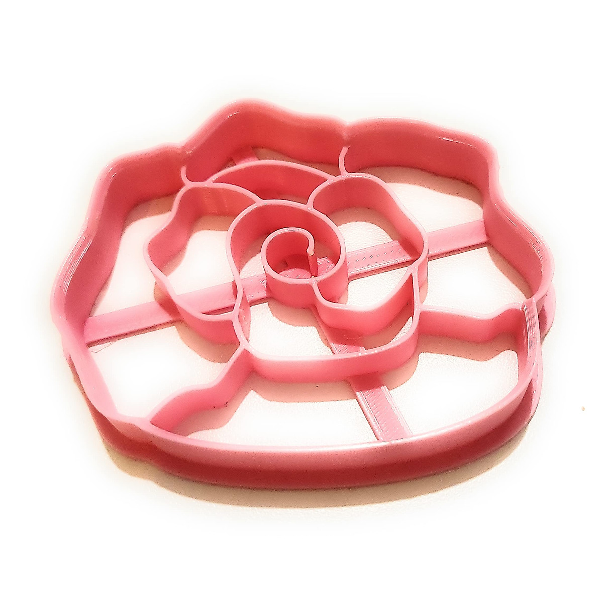 T3D Cookie Cutters Rose Flower Cookie Cutter, Suitable for Cakes Biscuit and Fondant Cookie Mold for Homemade Treats