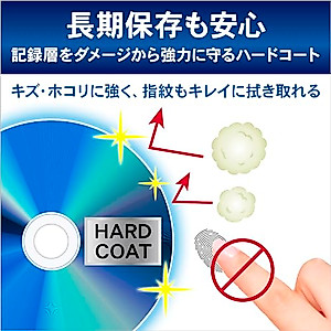 Verbatim VBR260RP50SV1 Verbatim Single Recording Blu-ray Disc BD-R 50GB 50 Sheets White Printerable Double Layer 1-6x Speed