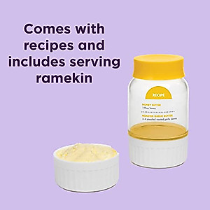 Chef'n Buttercup Butter Maker, One Size, Lemon/Meringue