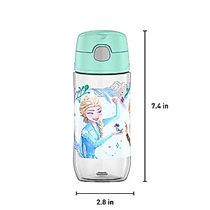 THERMOS FUNTAINER 16 Ounce Plastic Hydration Bottle with Spout, Frozen 2