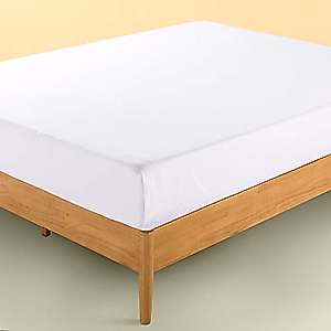 ZINUS Amelia Wood Platform Bed Frame / No Box Spring Needed / Wood Slat Support / Easy Assembly, Full