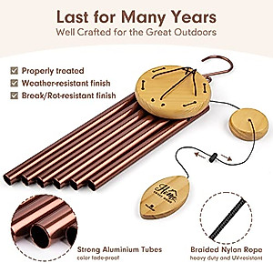 YOUNTASY House Warming Gifts New Home, Housewarming Gifts for New House, Housewarming Gift, New Home Gifts for Home, House Warming Gifts New Home Couple, Women and Men, 34" Wind Chimes Ready to Gift