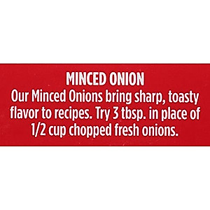 McCormick Minced Onion, 6.37 oz