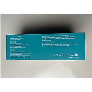 Neijiaer Fly Fans for Tables, Practical Fly Repellent Fan with Soft Blades, Soundless and Portable Fly Fan Keeps Your Food Clean(3 Pack)