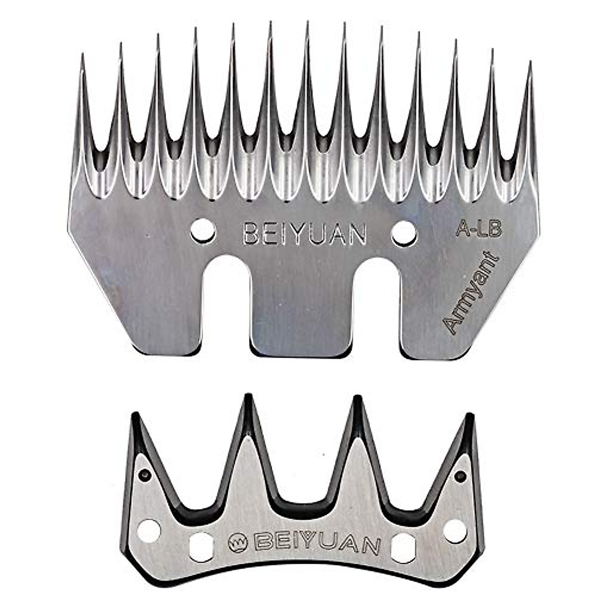 MUDUOBAN Sheep Shears Blades Straight 13 Tooth Electric Wool Comb Cutter Goats Clipper Scissors Blade Livestocktool