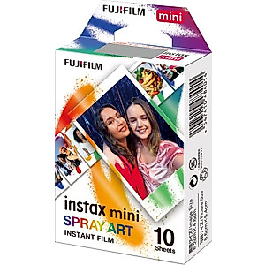 Fujifilm Instax Mini Spray Art Film - 10 Exposures