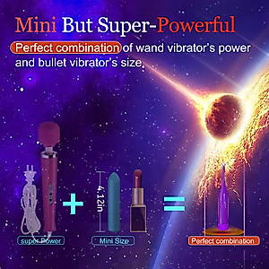 High-Frequency Mini Clitoris G spot Women Adult Sex Toys, Powerful Vibrating Female Couples Sex Toy Clitoral Vagina Nipple Vibrator Wand Stimulator for Woman Her Pleasure, Dildo Vibrators Sex Games