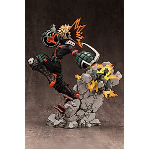 Kotobukiya My Hero Academia: Katsuki Bakugo (Version 2) ARTFX J Statue, Multicolor (PP978)