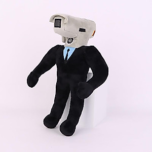 LCHPAG Cameraman Plush Cute Toys Toys Stuffed Plushie Doll Stuffed Plushie Doll Toys Great Birthday Christmas Stocking Stuffers for Boys Girls 30cm/11.81inch