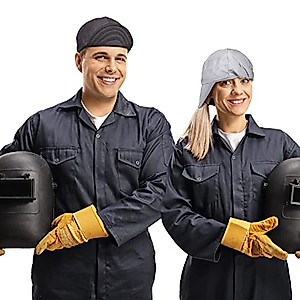 6 Pcs Welding Cap Welding Hat Bulk for Men Welding Beanie Welder's Caps Soft Lightweight Welders Caps Weldling Supply (Colorful)