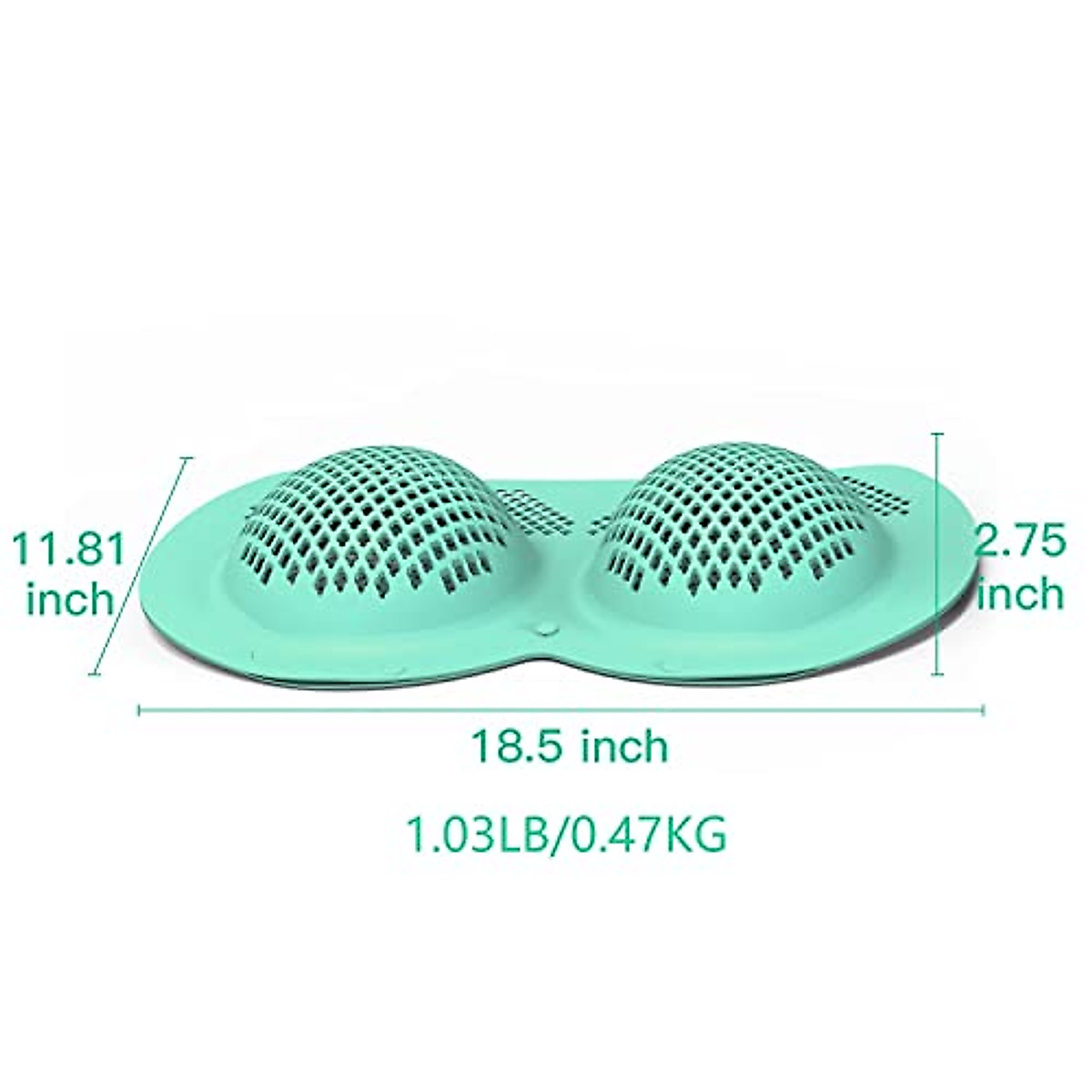 Extra Large Laundry Bag for Delicate Bra Washing Bag, 360° Cleaning Bras Silicone Laundry Science Bag, Lingerie Wash Bag for Underwear Brassiere Protection Bra Washing (Green)