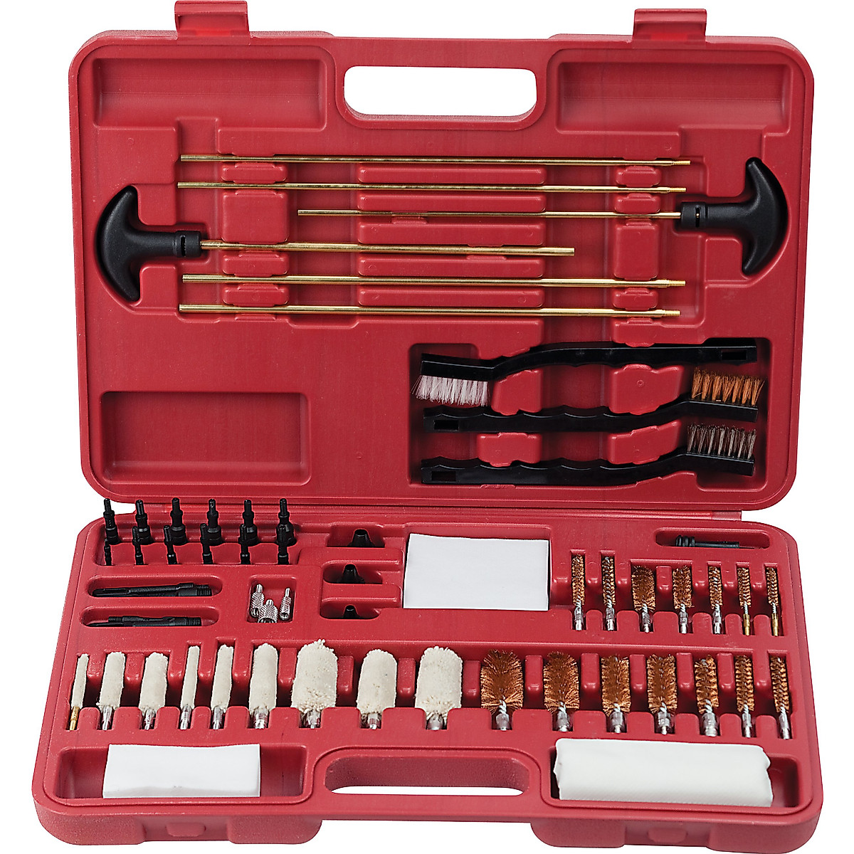 OUTERS 62 Piece Blow Molded 70074 Gun Cleaning Kit Comes in a Storage Case