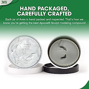 Apoxie Sculpt - 2 Part Modeling Compound (A & B) - 4 Pound, White