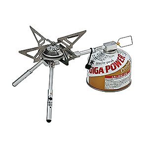 Snow Peak BiPod Stove - Light and Stable Camping and Backpacking Stove