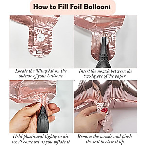 42nd Birthday Decorations for Her Women, Including 42 year old Birthday Cake Topper, Birthday Queen Sash with Pearl Pin, Sweet Rhinestone Tiara Crown, Number Candles and Balloons Set, Rose Gold