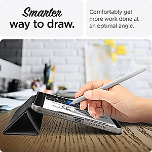 Spigen Liquid Air Folio Designed for iPad Mini 6 Case/iPad Mini 6th Generation Case 8.3 Inch (2021) - Black