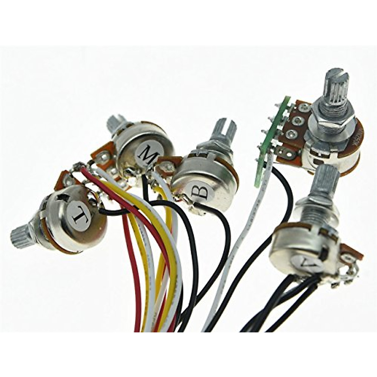 KAISH Pre-wired 3 Band Active & Passive EQ Equalizer Electric Bass Preamp Circuit