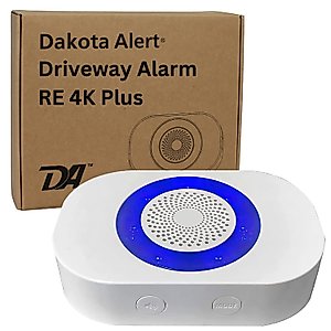 Dakota Alert Wireless Receiver- RE-4k Plus- Up to 1 Mile Operating Range - Compatible with All Dakota Alert 4000 Series Sensors: SBB-4000, DCHT-4000, DCMT-4000, DCPT-4000, and UT-4000 Transmitters